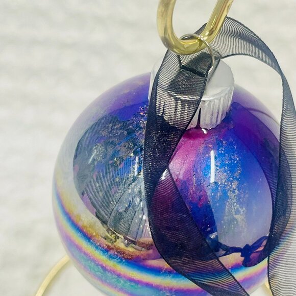 Mazz | Holiday | Hand Painted Glass Art Ornament 4493 | Poshmark